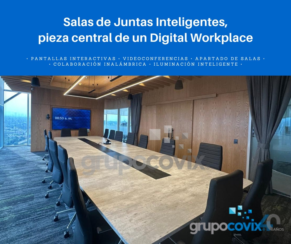 Salas De Juntas Inteligentes - Digital Workplaces – Grupo Covix